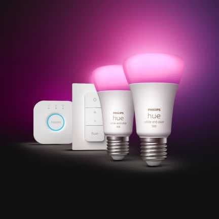 Smart LED lighting starter kits | Philips Hue KR