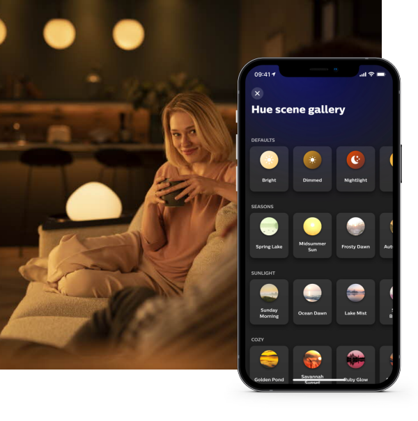 Control Smart Lighting with Philips Hue App | Philips Hue AU