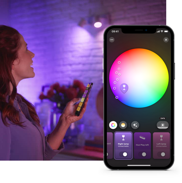 Control Smart Lighting with Philips Hue App | Philips Hue AU