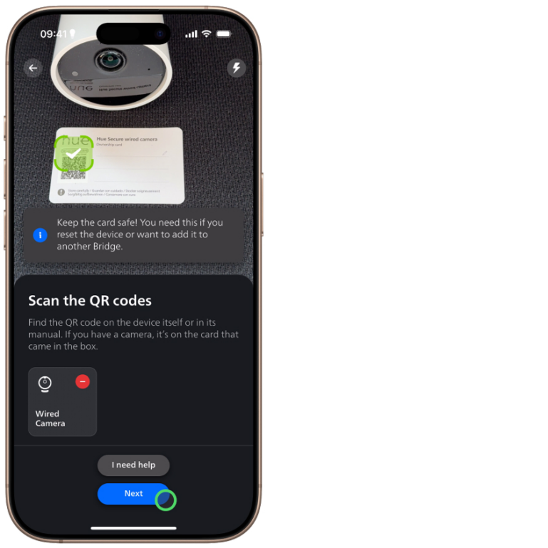 How to set up a Secure wired or battery camera | Philips Hue UK