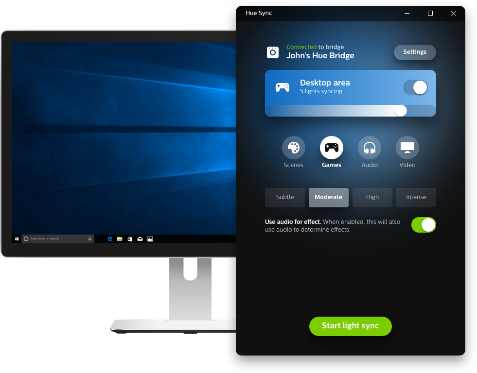 Hue Sync App – Smart Home Entertainment | Philips Hue SG