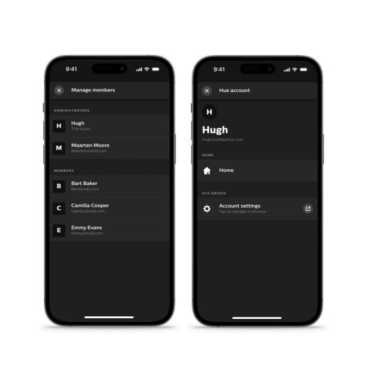 Philips Hue accounts | Philips Hue