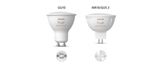 MR16 vs GU10 bulbs | Philips Hue