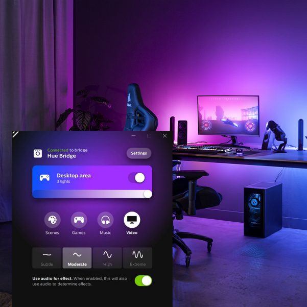 Sync Lights to PC for Gaming | Philips Hue