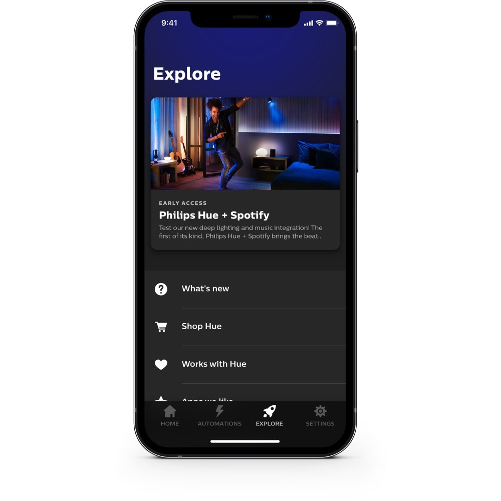 Get early access to Philips Hue + Spotify | Philips Hue