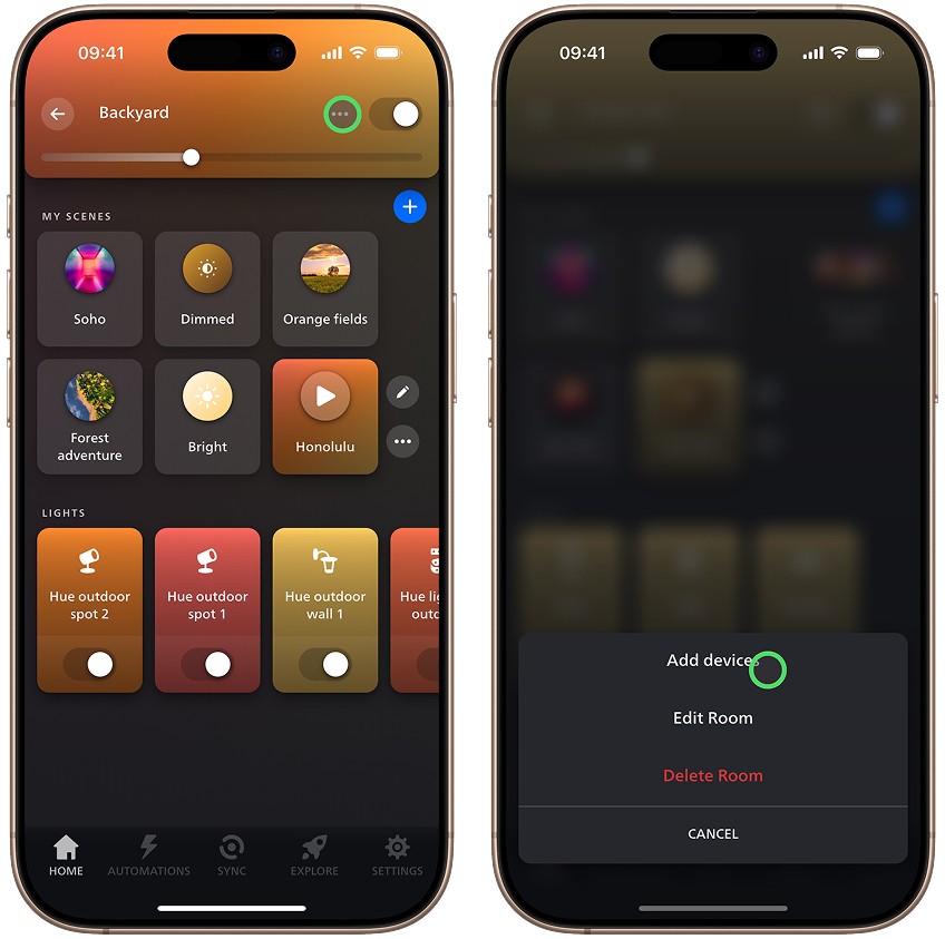 How to set up a Secure wired or battery camera | Philips Hue