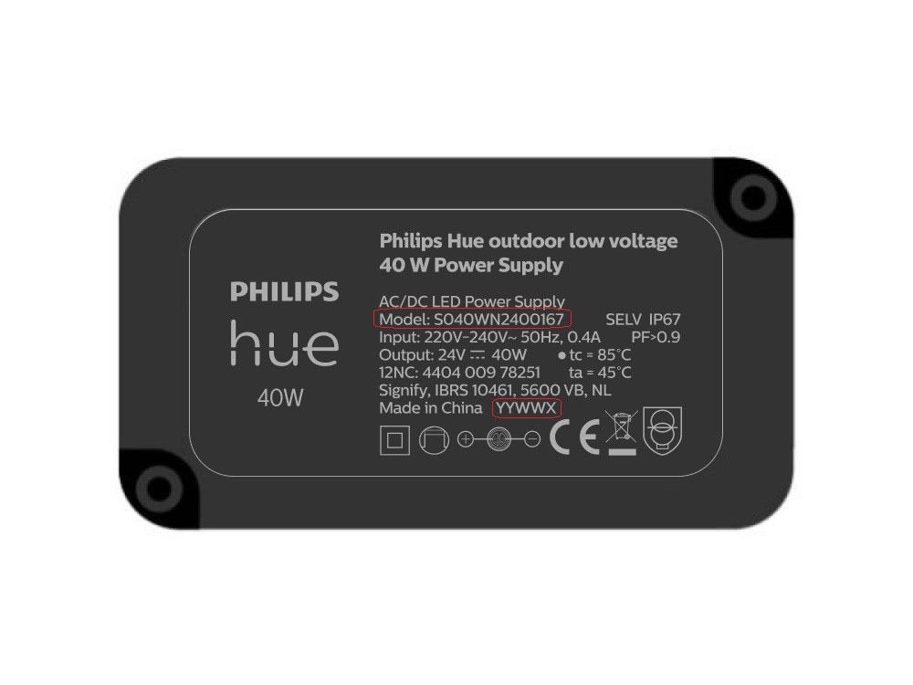 Outdoor power supply – Hue Support | Philips Hue